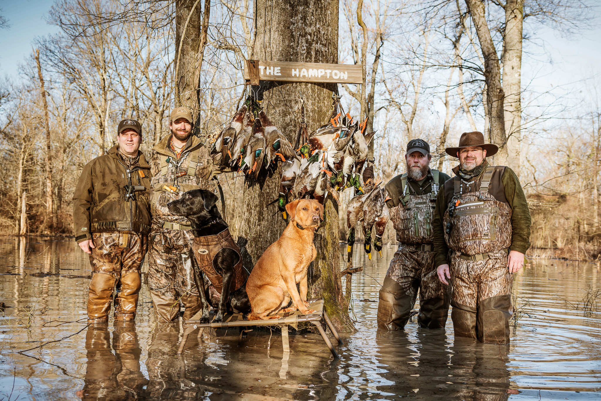 Late Season Duck Hunt at the Hampton Hole - January 24, 2022